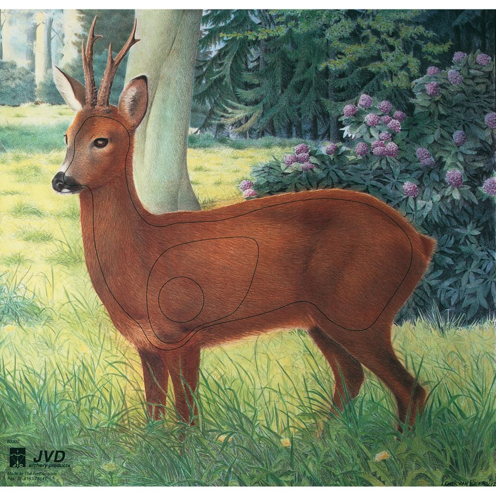 Paper Target Deer - Nylon Enhanced - 85cm x 80cm - Archery Park NZ: Traditional Archery Online Shop